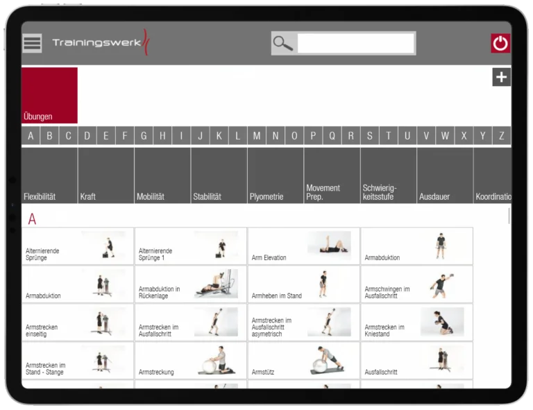 Die Physiotherapie-Software | Trainingswerk für Therapeuten